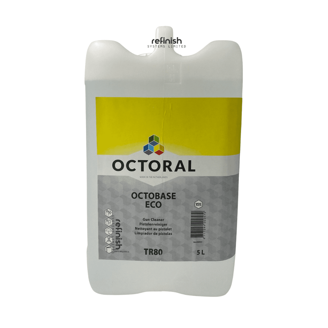 Octoral TR80 Octobase ECO Gun Cleaner 5L | Refinish Systems Ltd