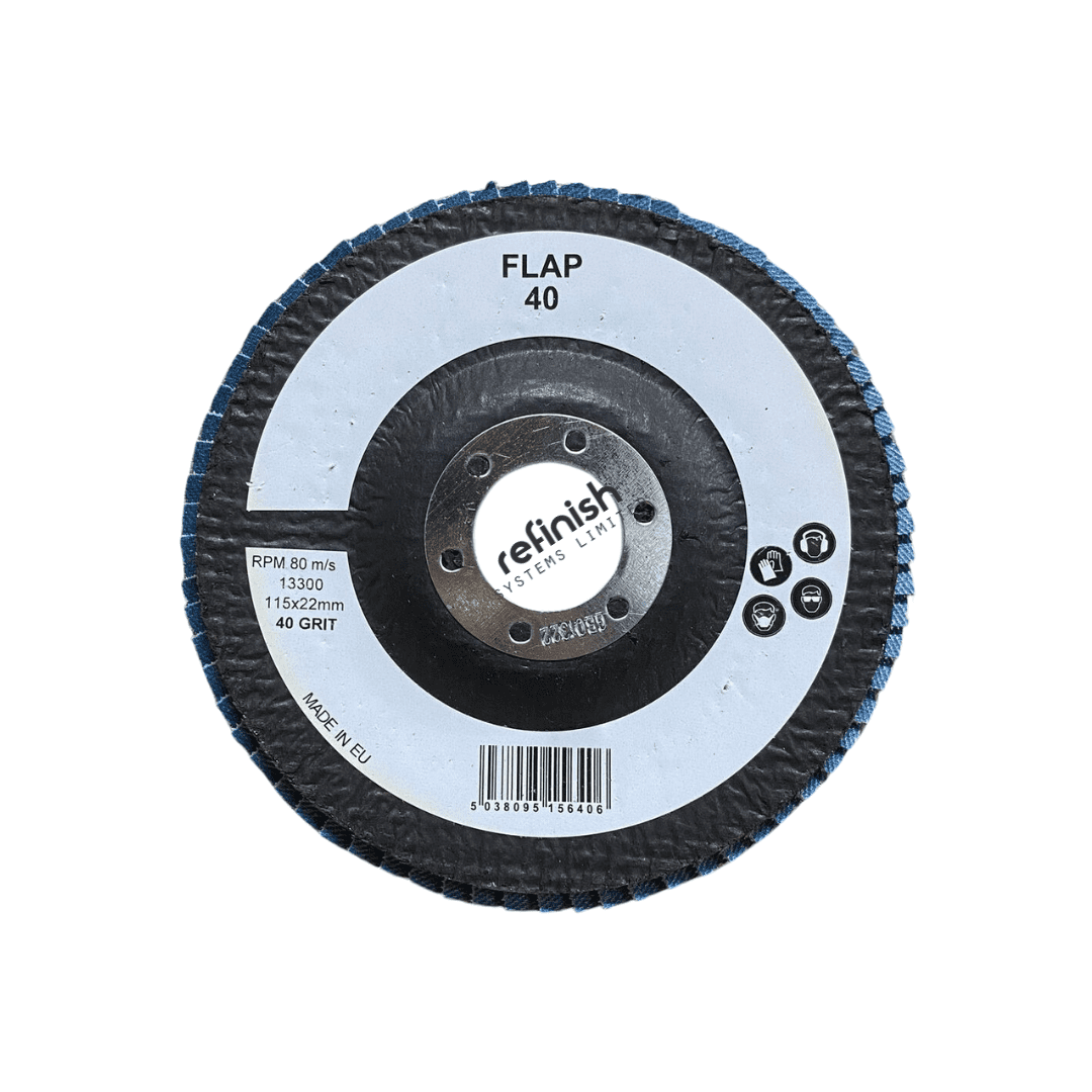 Abracs Angle Grinder Flap Discs | Refinish Systems Ltd