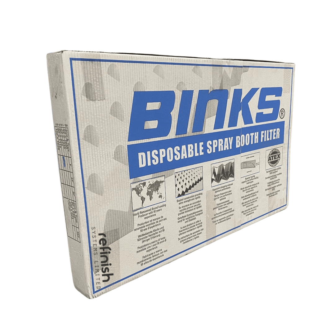 Binks Andreae Paint Filter 0.9M x 9.2M | Booth Maintenance | Refinish ...