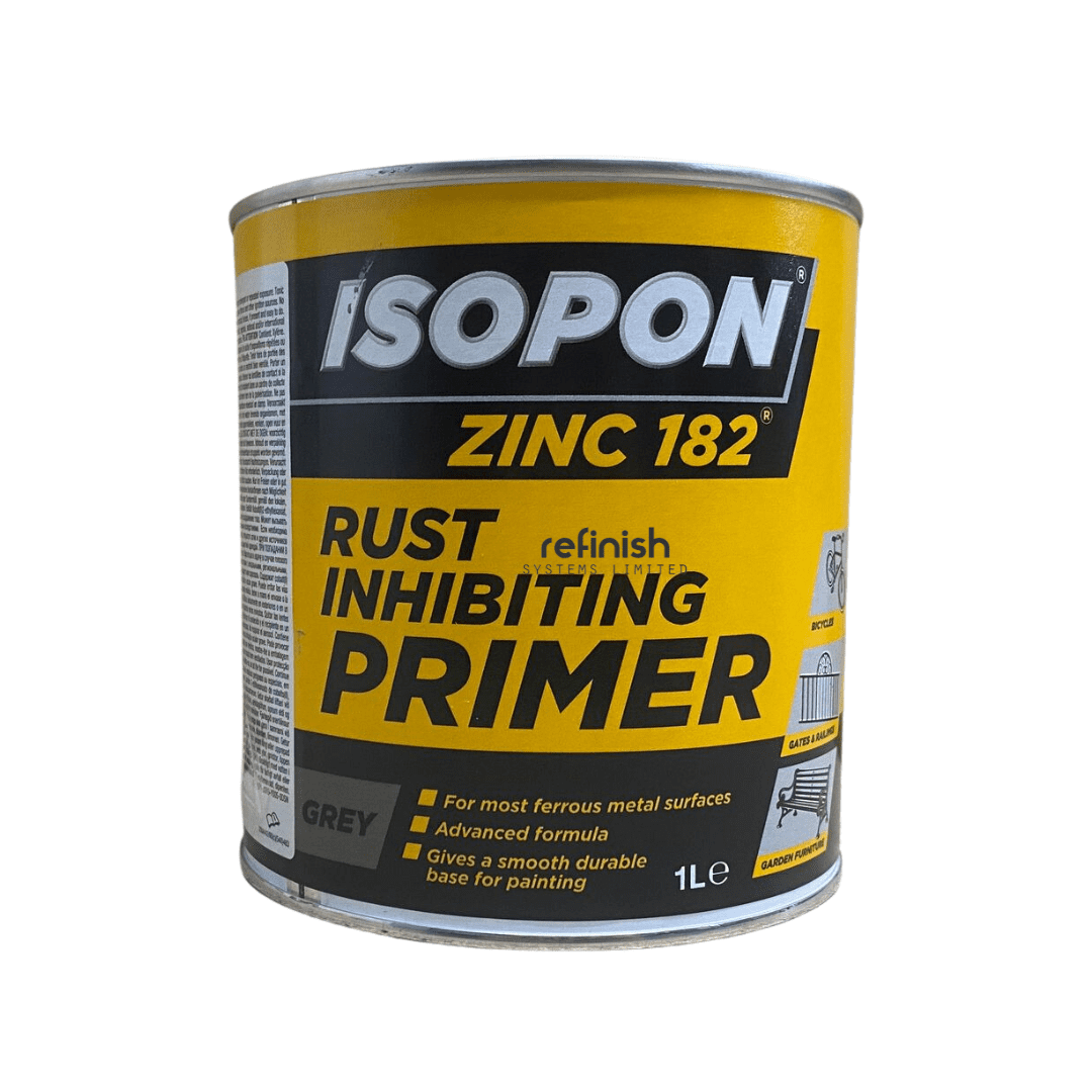 UPOL Isopon Zinc 182 Rust Inhibiting Primer - 1L | Refinish Systems Ltd