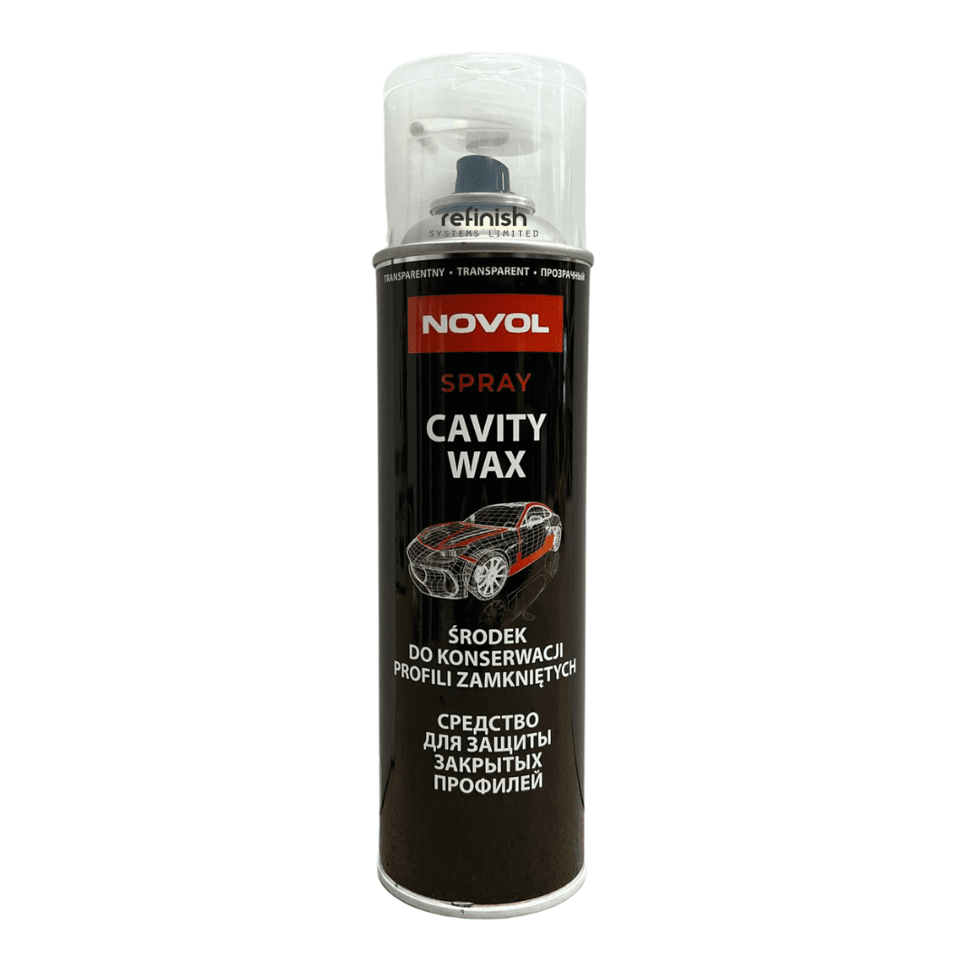 Cavity Wax Aerosol by Novol (Clear) 500ML | Refinish Systems Ltd