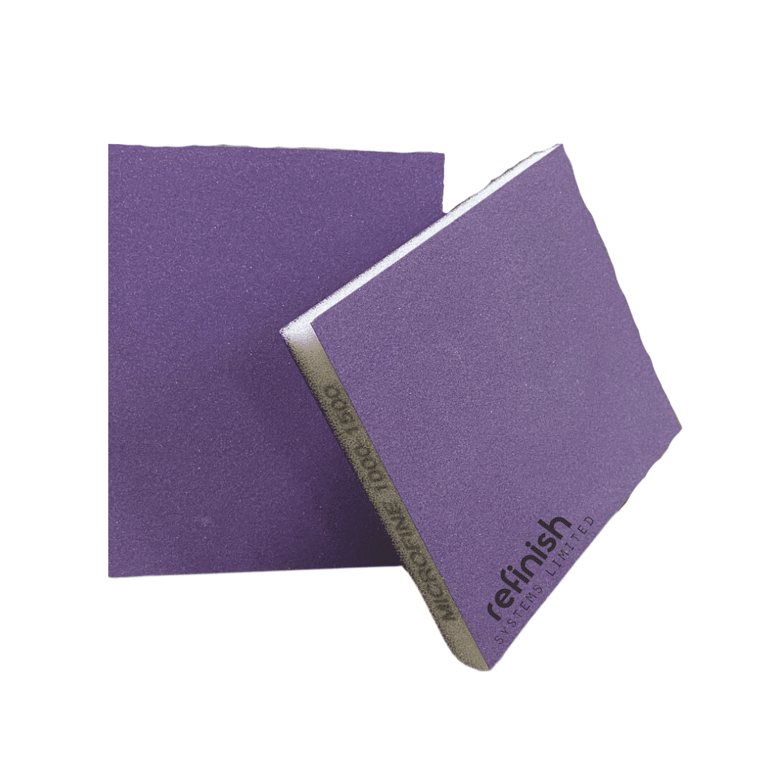 Q1 Double Sided Sanding Sponges - Micro Fine (Violet) | Refinish ...