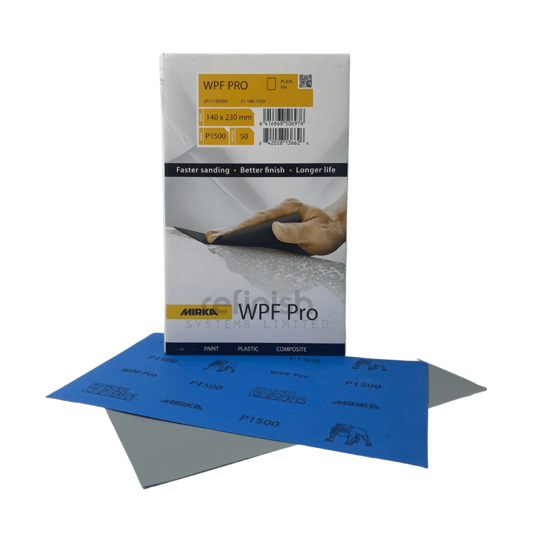 Mirka Wet or Dry WPF 50 Sheets Range | Refinish Systems Ltd