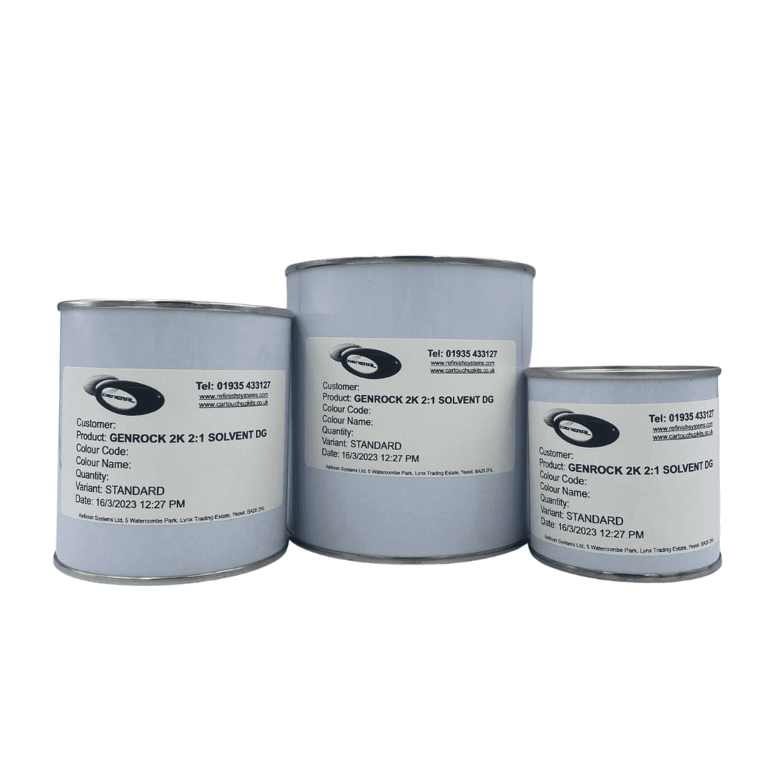 GenRock 2K Solvent DG Mixed Colour | Refinish Systems