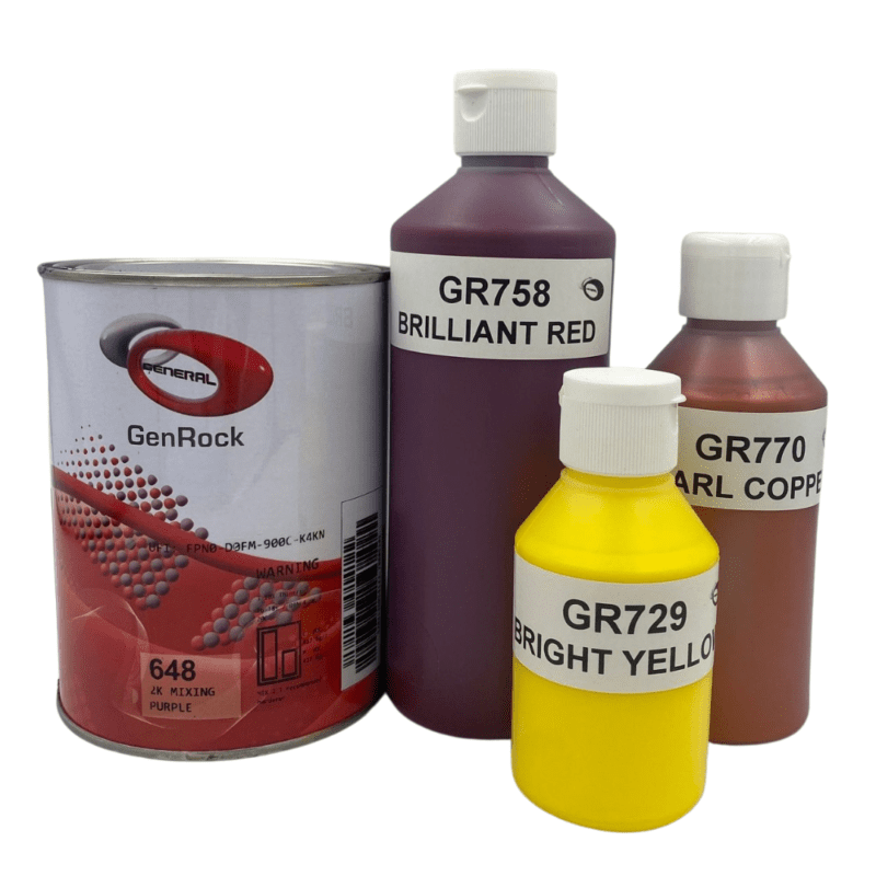 GenRock 2K Solvent DG Mixed Colour | Refinish Systems