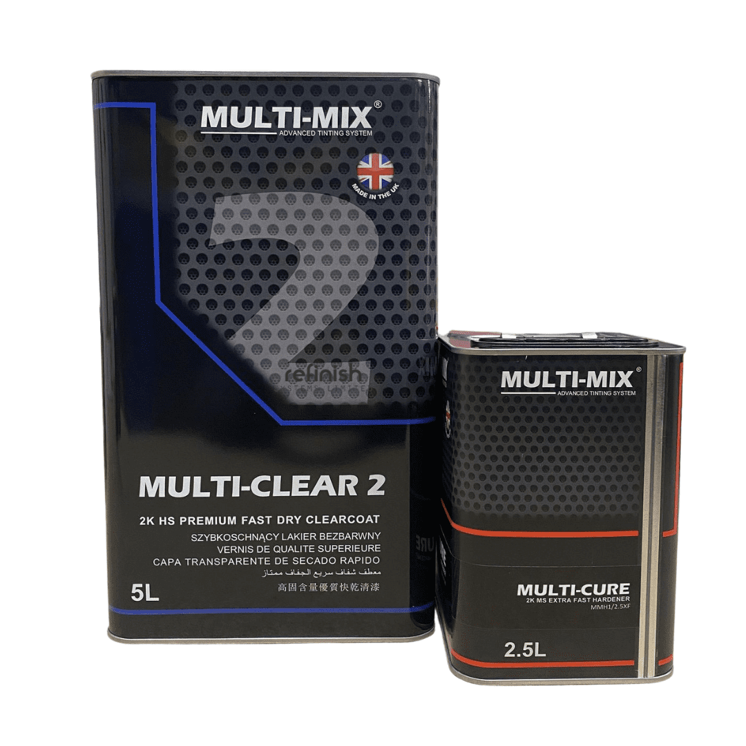 MULTI-CLEAR 2 Fast Dry Clear Kit | Refinish Systems Ltd