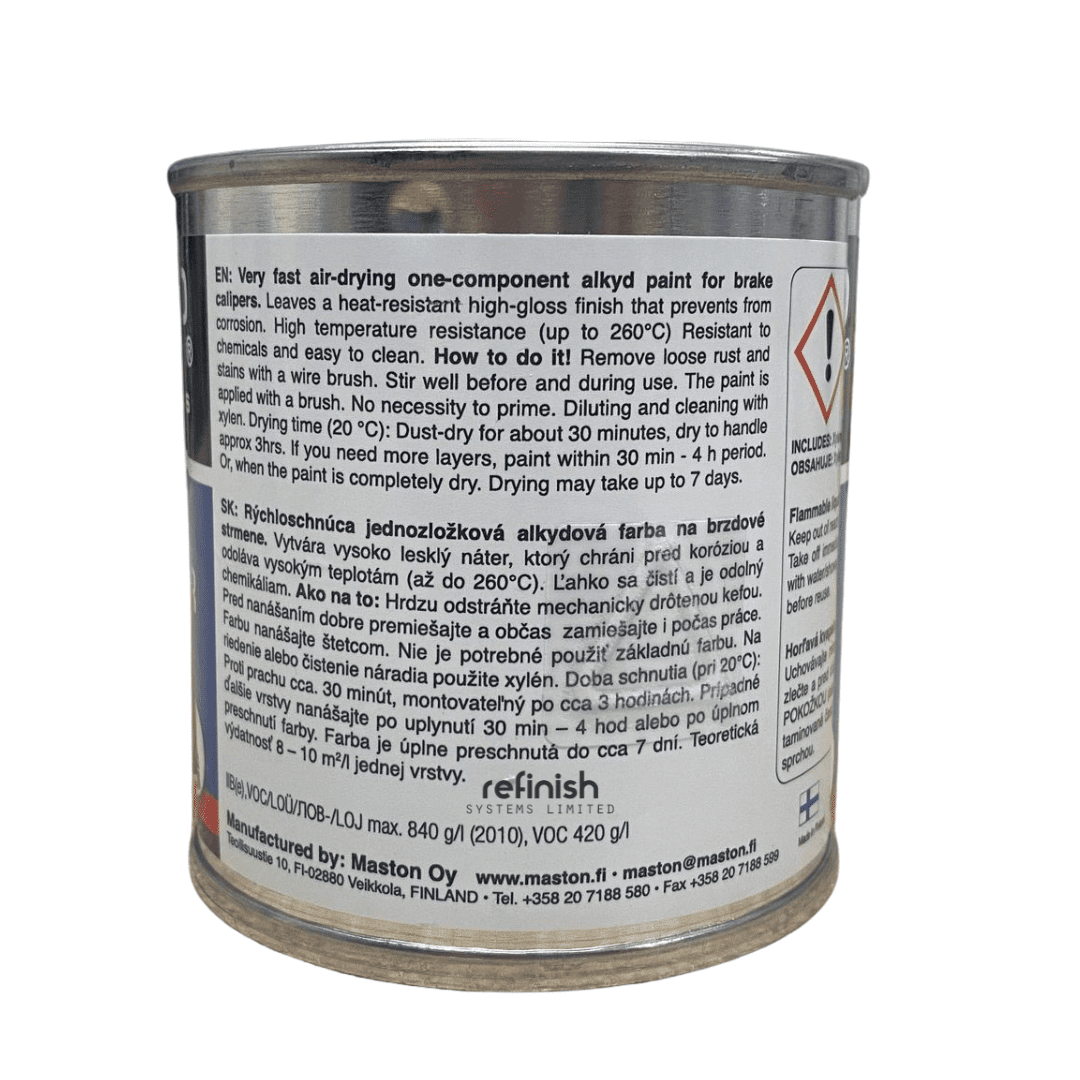 Cartec Hi-Temp Brake Caliper Paint Blue | Refinish Systems LTD