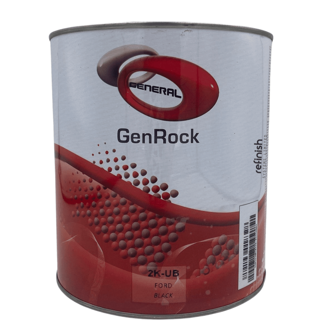 GenRock 2K Direct Gloss Mixed Colour - RAL 9005 Black 3.5L