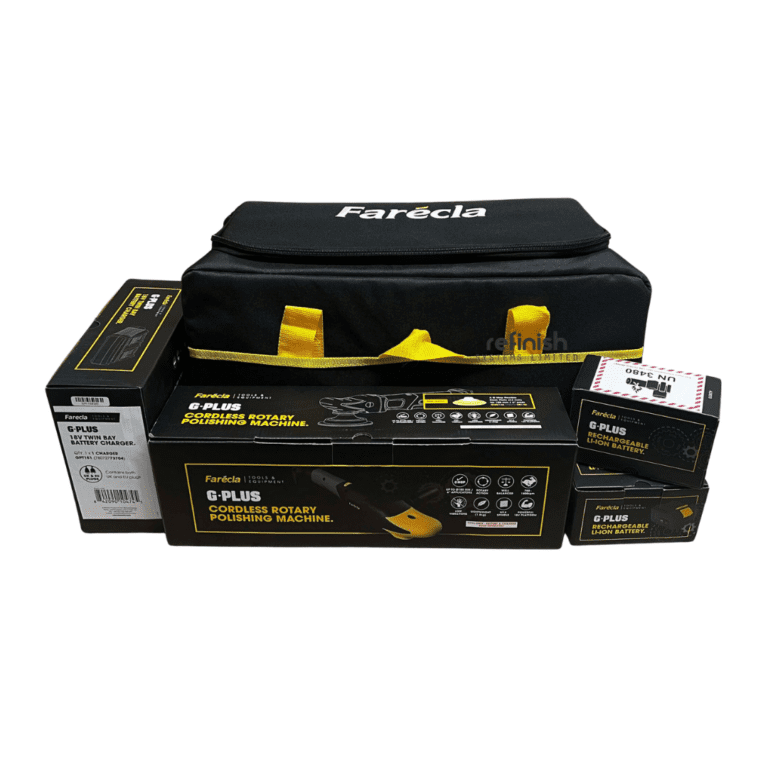 Farecla G Plus 18v Cordless Machine Polisher Kit | Refinish Systems Ltd