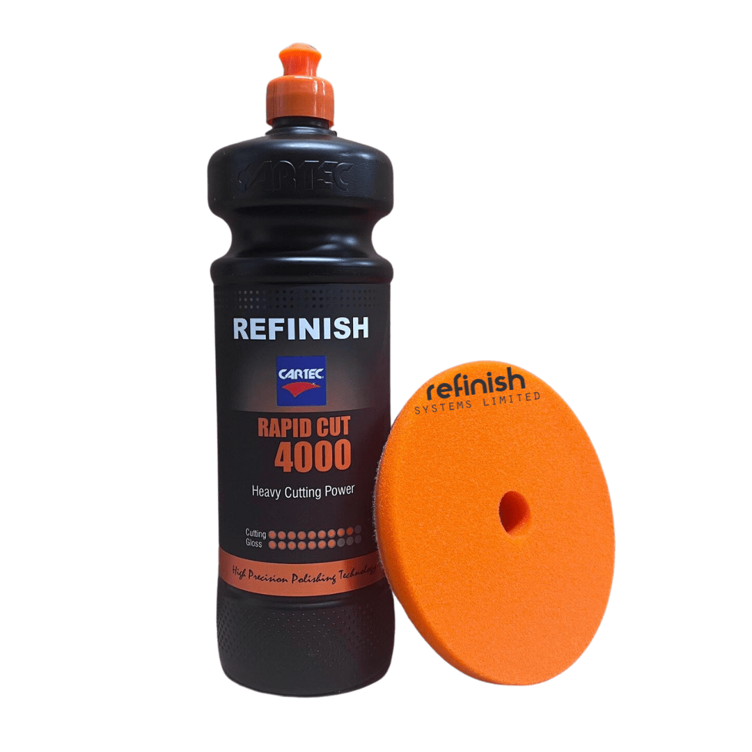 Cartec Rapid Cut 4000 Compound & Foam Deal | Compounds | Refinish ...
