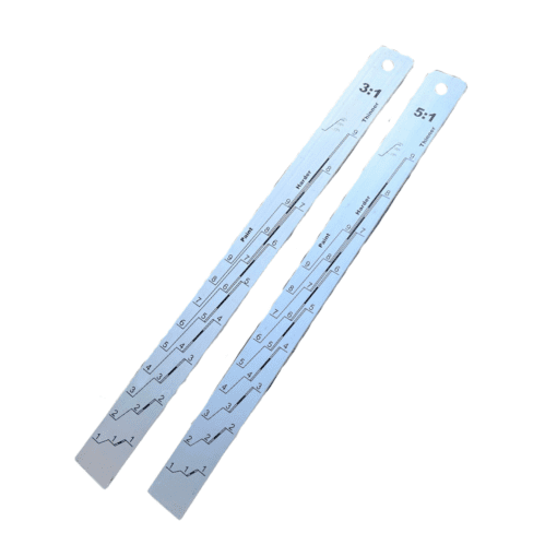 Paint Mixing & Measuring Stick – Metal | Paint Mixing Sticks | Refinish ...
