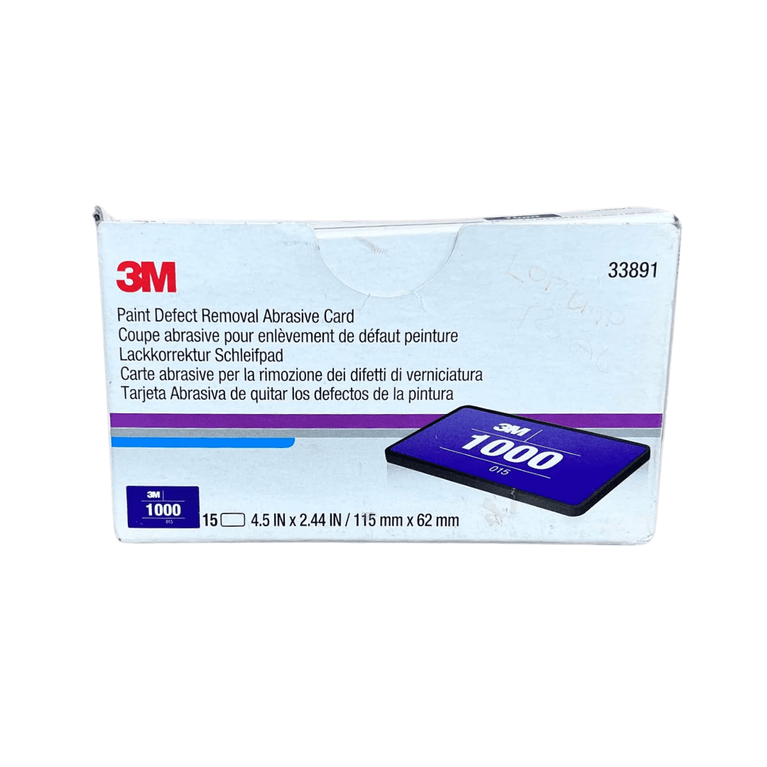 3M Paint Defect Removal Sanding Cards - P1000 | Abrasives | Refinish ...