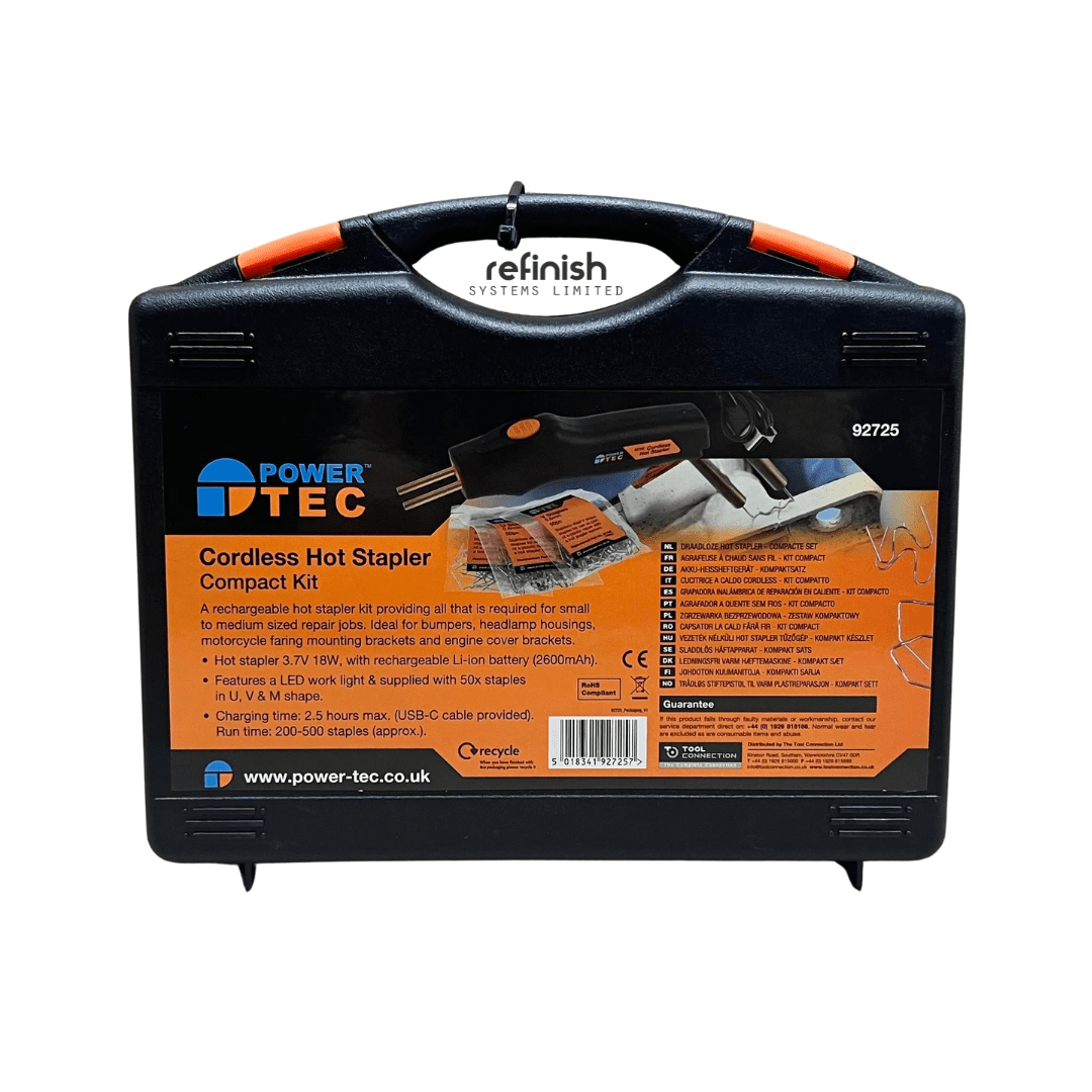 Power Tec 92725 Cordless Hot Stapler - Compact Kit | Bodyshop Equipment ...