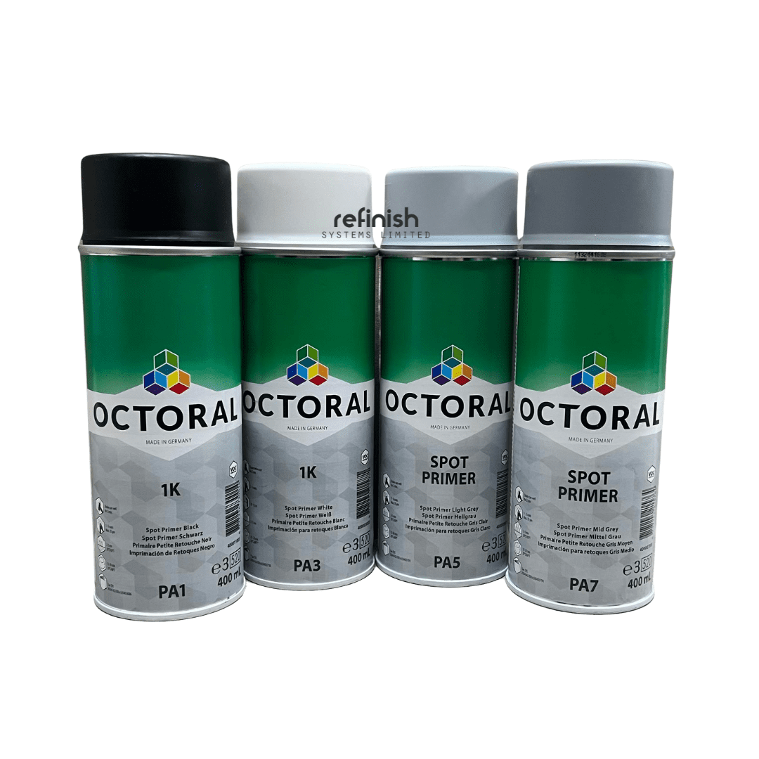 Octoral Spot Primer Aerosols 400ml (4 Colour Options) | Refinish ...