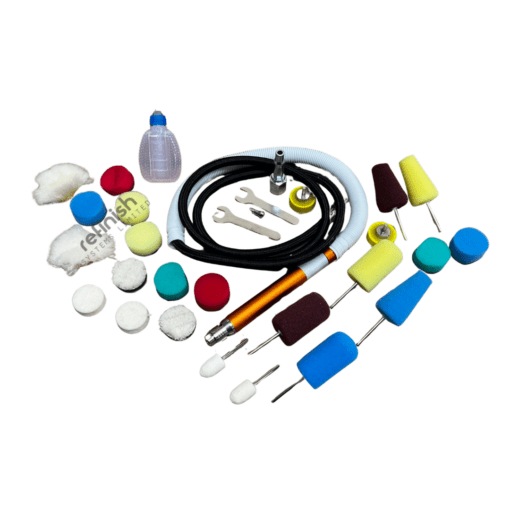 Pneumatic Detail Polishing Tool Kit by Power-Tec | Refinish Systems Ltd