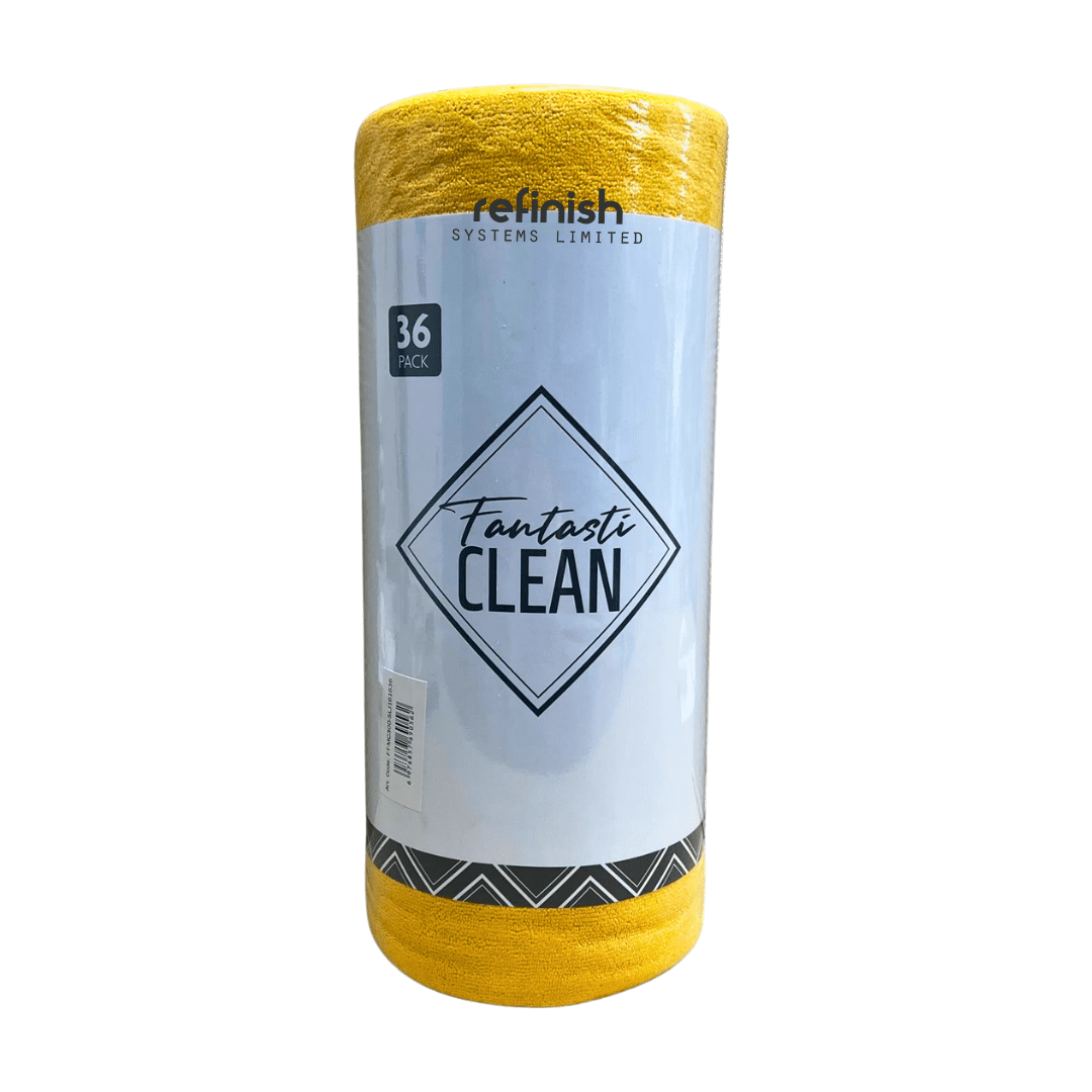 Cartec Fantasti Clean Yellow Three Roll Deal | Refinish Systems Ltd