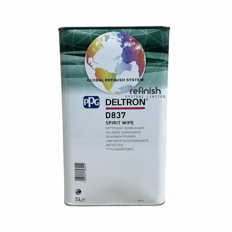 PPG Deltron D837 Spirit Wipe | Panel Wiping Fluids | Refinish Systems Ltd