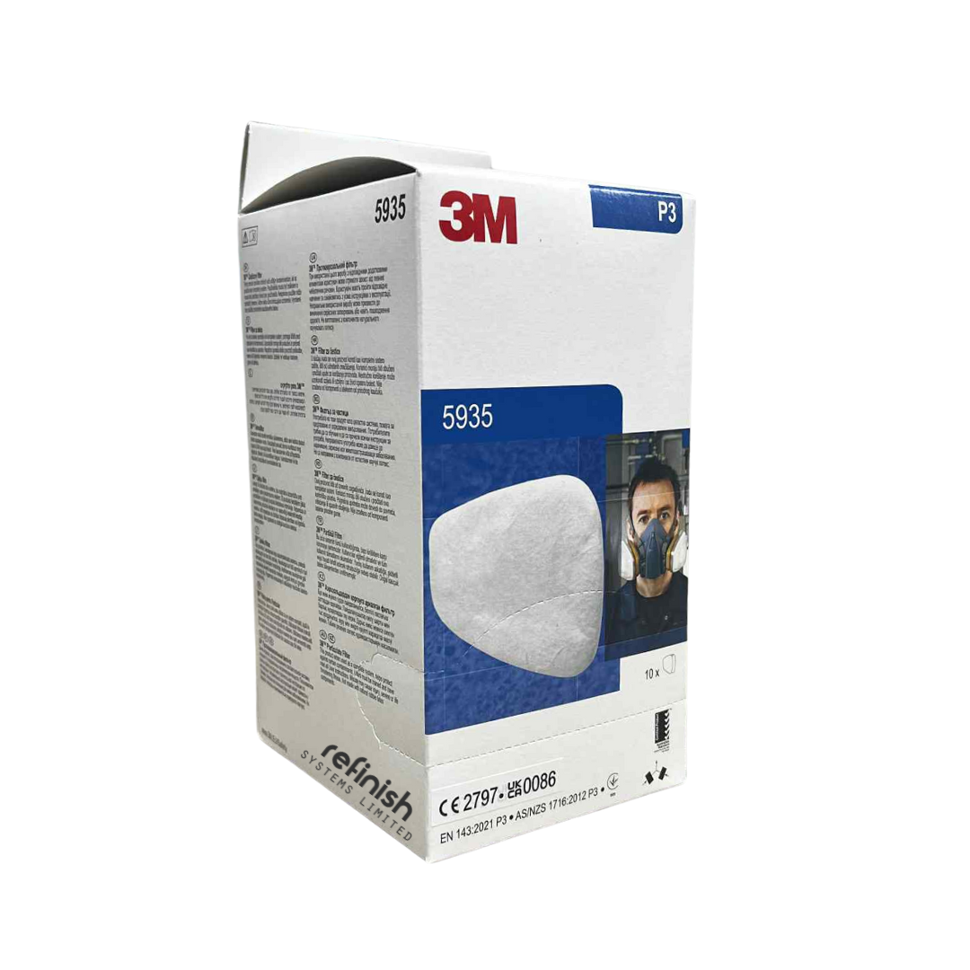 3M Paintshop Respirator Pre-Filters 5935 (P3) | Dust Masks | Refinish ...