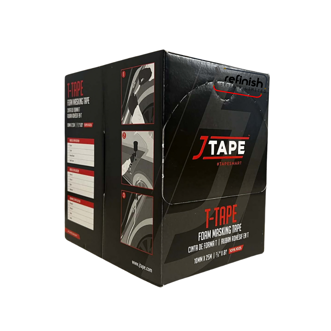 JTape T-Tape Foam Masking Tape - 1019.1025 | Soft Edge Foam Tape ...